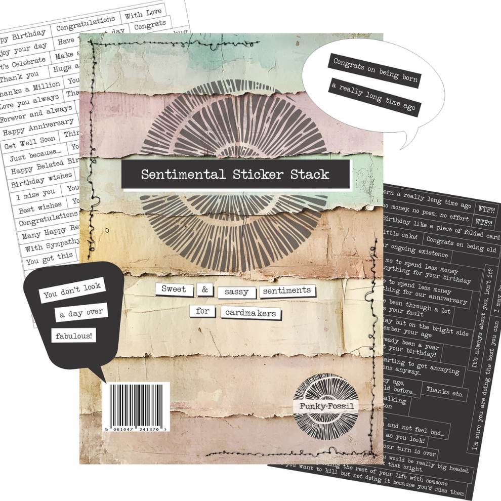 Funky Fossil Sentimental Sticker Stack – Shop Unlimited